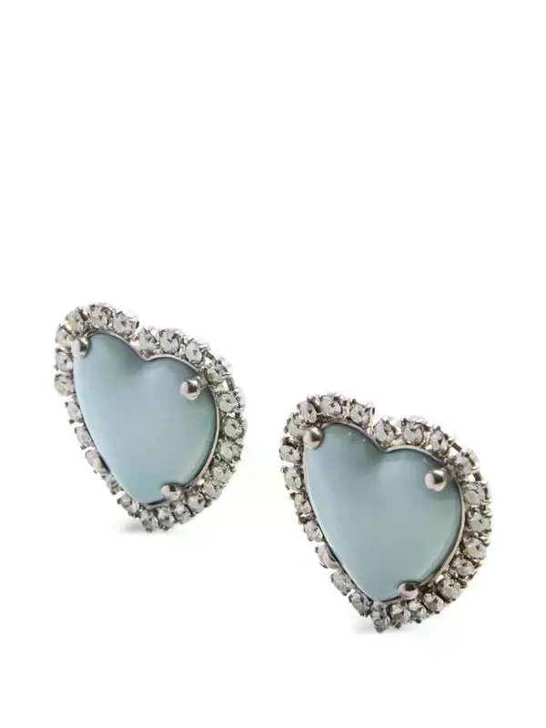 Valentino Garavani Coeur Hyperbole Earrings - Silver