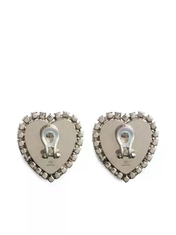 Valentino Garavani Coeur Hyperbole Earrings - Silver