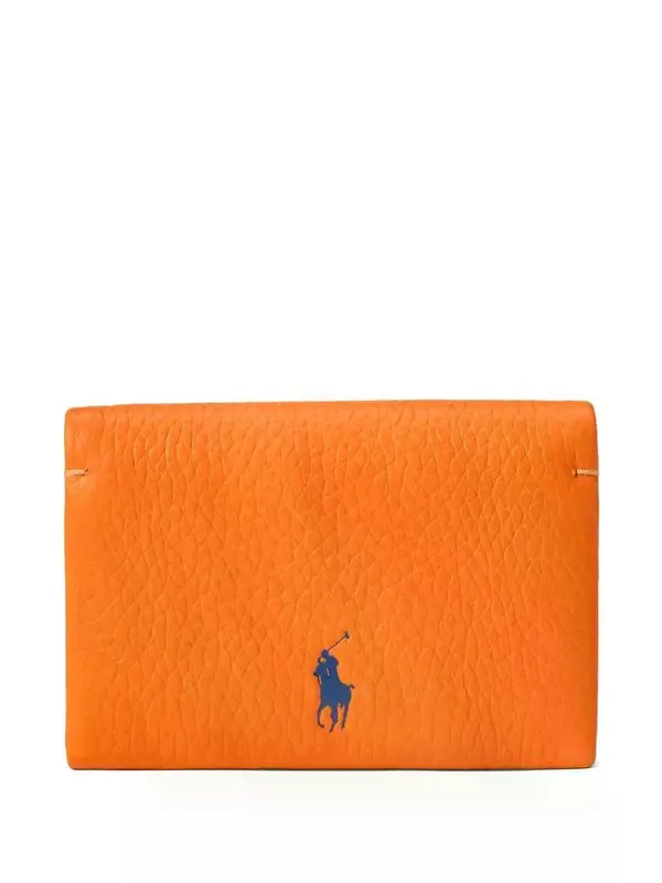Polo Ralph Lauren Leather Wallet - Orange