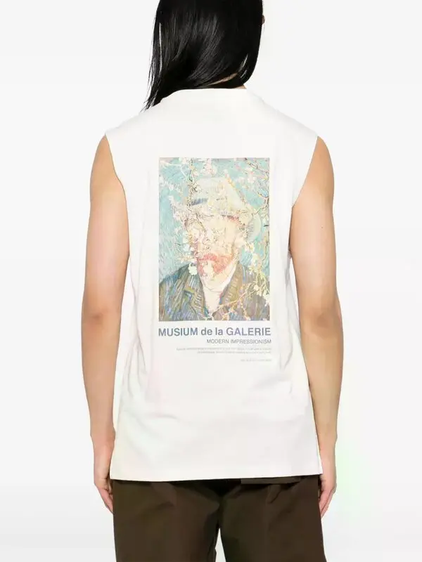 MUSIUM DIV. Graphic-print Vest - Neutrals