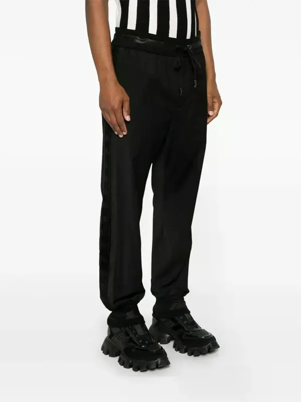 Dolce & Gabbana Pinstriped Tapered Trousers