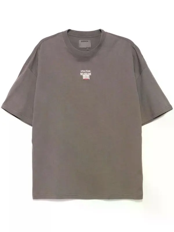 MUSIUM DIV. Logo-embroidered T-shirt