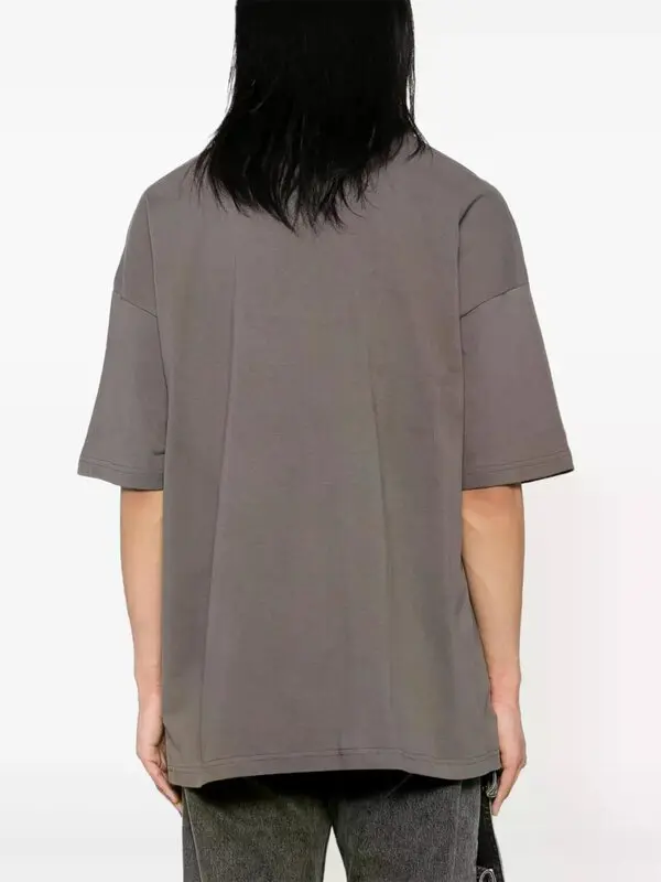 MUSIUM DIV. Logo-embroidered T-shirt