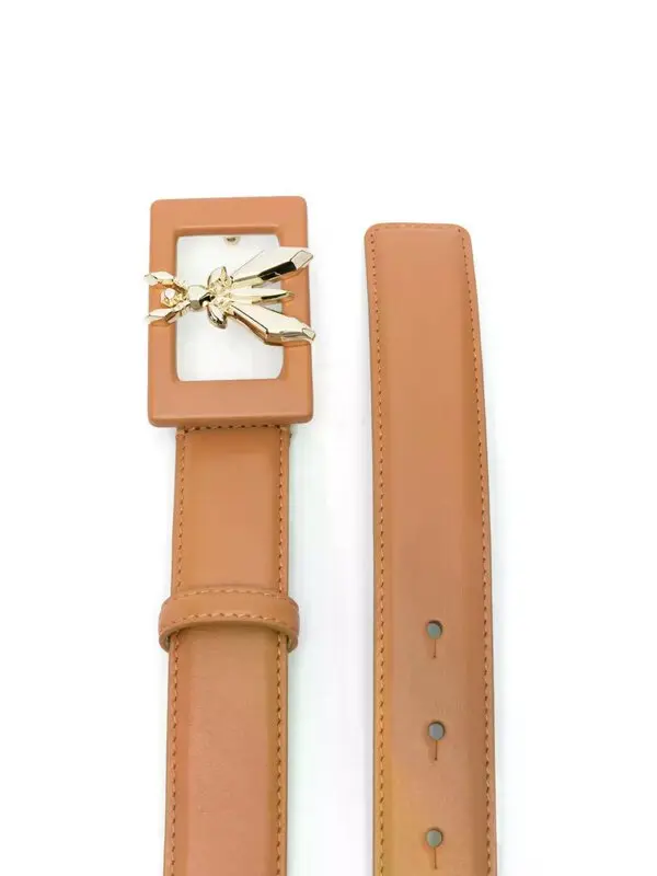Patrizia Pepe Fly-motif Belt - Brown