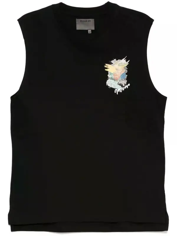 MUSIUM DIV. Graphic-print Vest