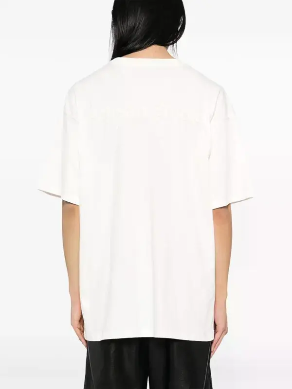 MUSIUM DIV. Logo-embroidered T-shirt