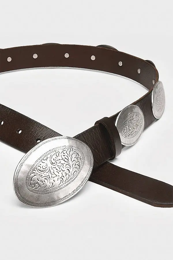 SEVEN HILLS Bozeman Leather Belt