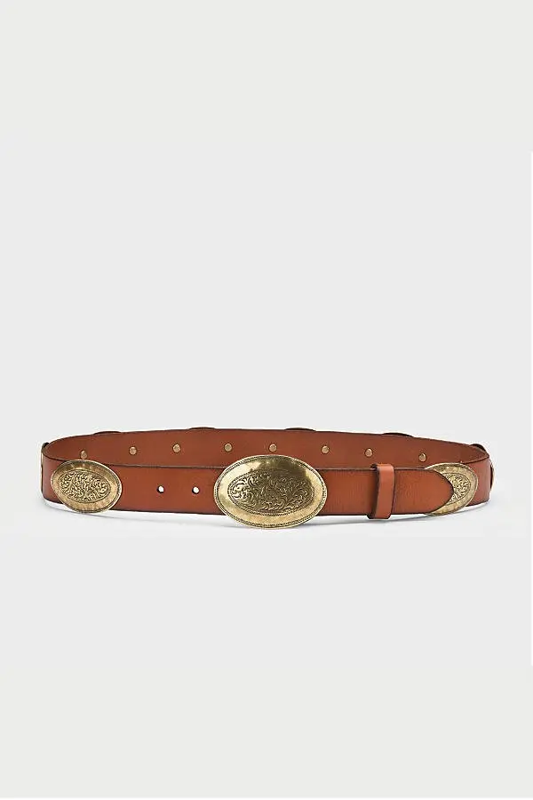 SEVEN HILLS Bozeman Leather Belt