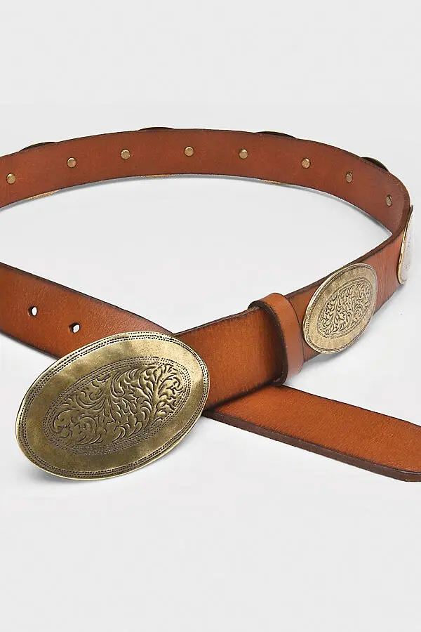 SEVEN HILLS Bozeman Leather Belt