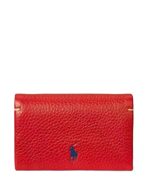Polo Ralph Lauren Leather Wallet - Red