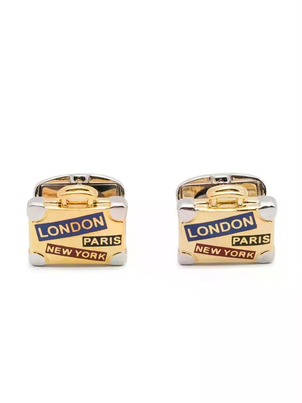 Paul Smith Case Cufflinks - Gold