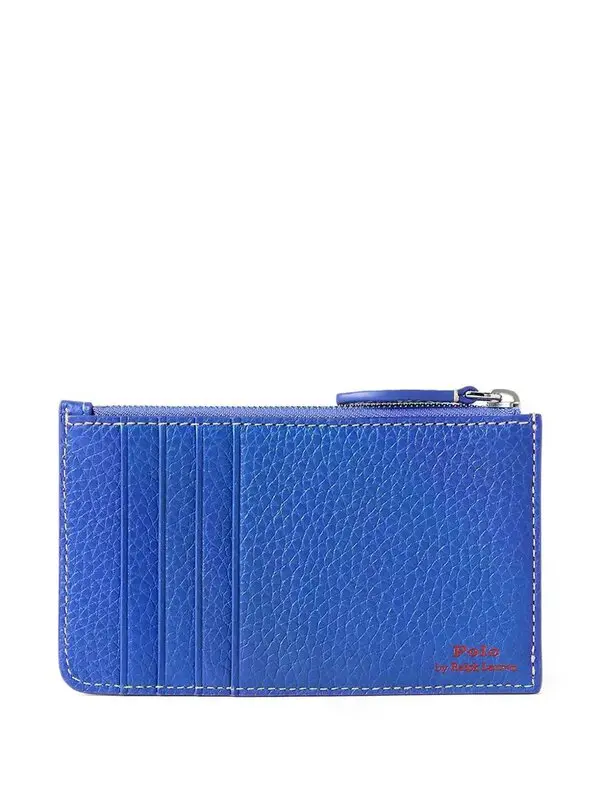Polo Ralph Lauren Polo Pony-debossed Wallet - Blue