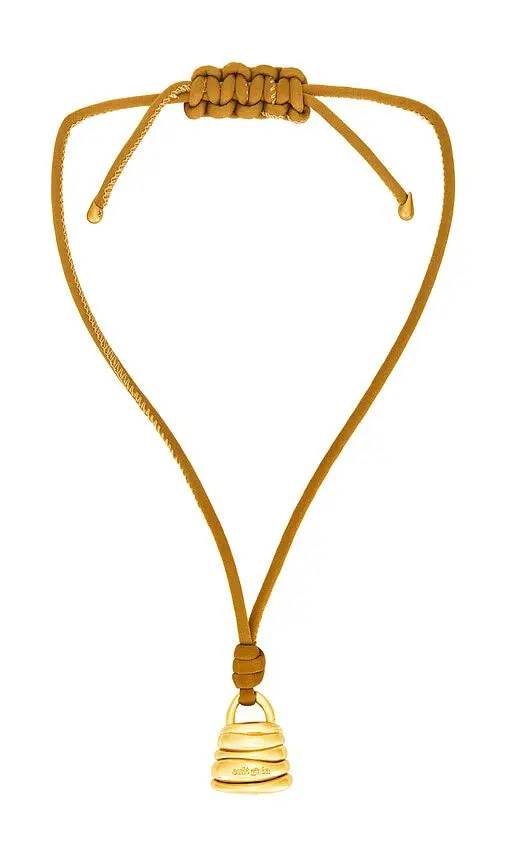 Cult Gaia Loxley Pendant - Antique Brass