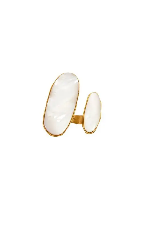 Cult Gaia Ami Ring - Mother Of Pearl
