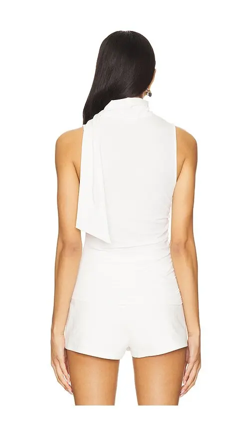 Superdown Amaly Drape Top - White