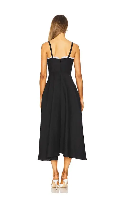Alejandra Alonso Rojas Bustier Maxi Dress