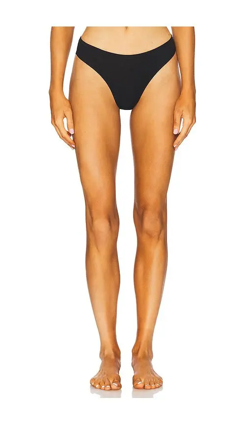 NEGATIVE UNDERWEAR Cloud Cotton Thong 3-pack - Black
