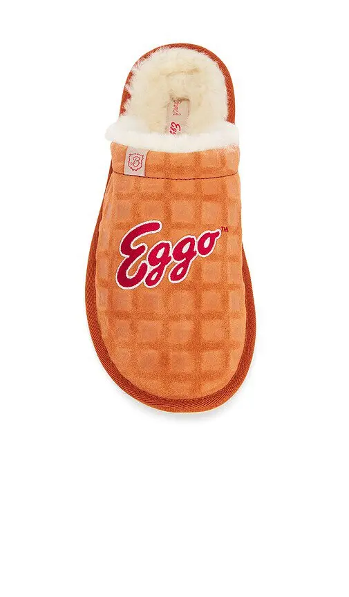 BRUNCH Essential Eggo Suede And Sheep Fur Slippers - Syrup