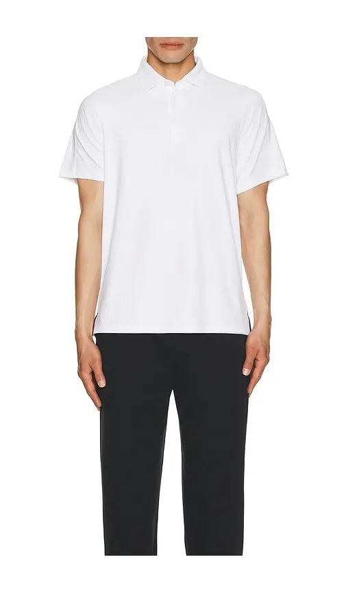 RHONE Regatta Pique Polo - White