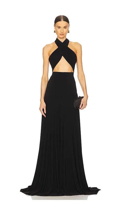 Norma Kamali Convertible Gown - Black