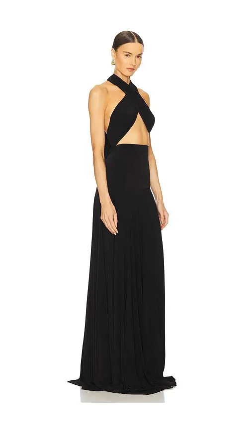 Norma Kamali Convertible Gown - Black