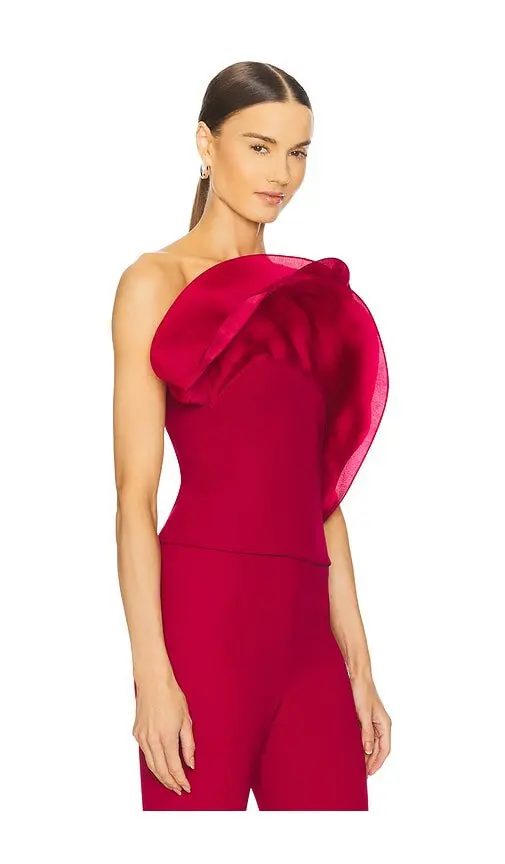GAURAV GUPTA The Wave Ruffle Top