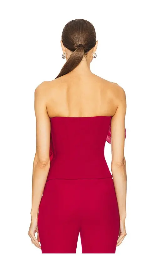 GAURAV GUPTA The Wave Ruffle Top