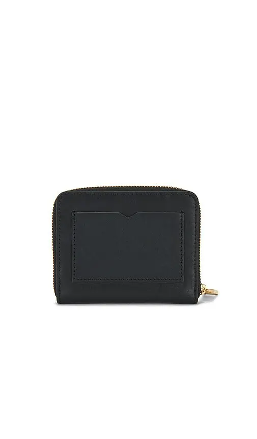 ALLSAINTS Lena Hex Zip Wallet - Black