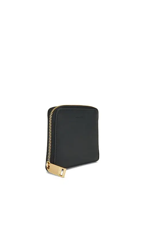 ALLSAINTS Lena Hex Zip Wallet - Black