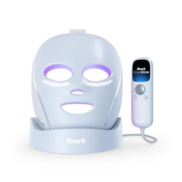 SHARK Cryoglow Led Face Mask With Stand - Blue Frost
