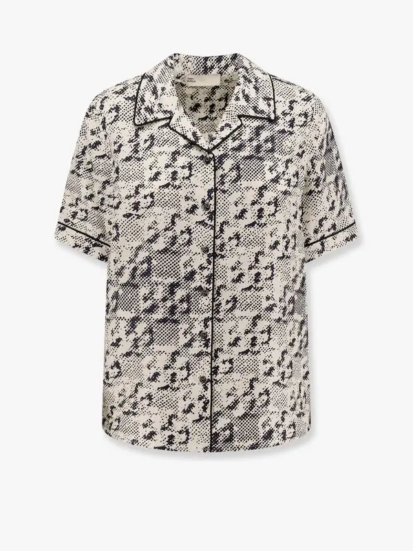 Tory Burch Silk Printed Shirt