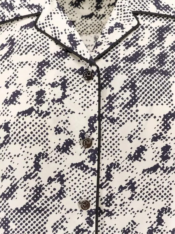 Tory Burch Silk Printed Shirt