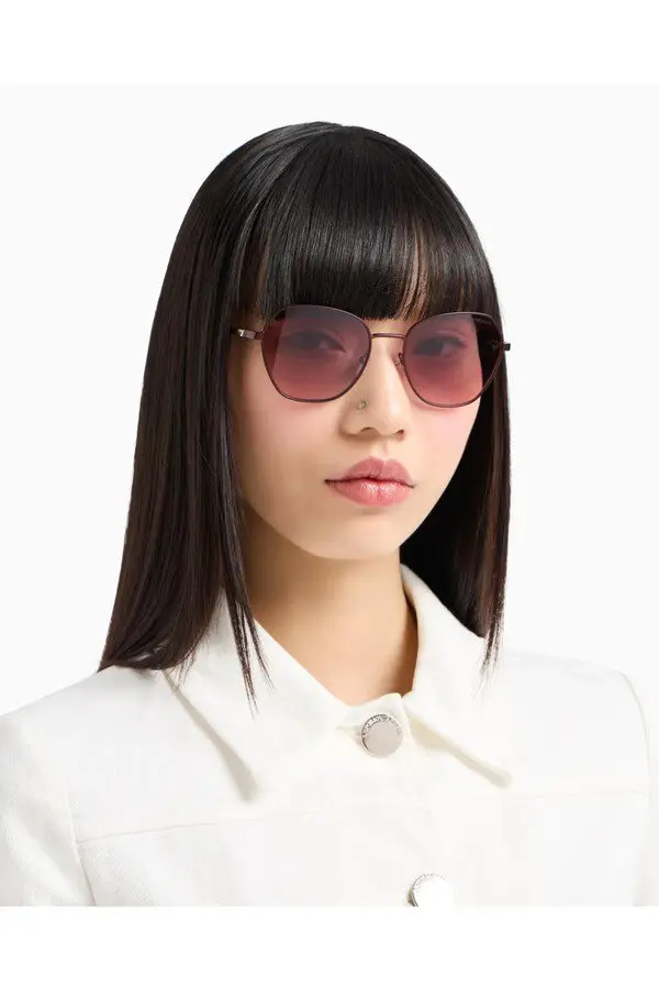 Emporio Armani Cat-eye Sunglasses - Natural