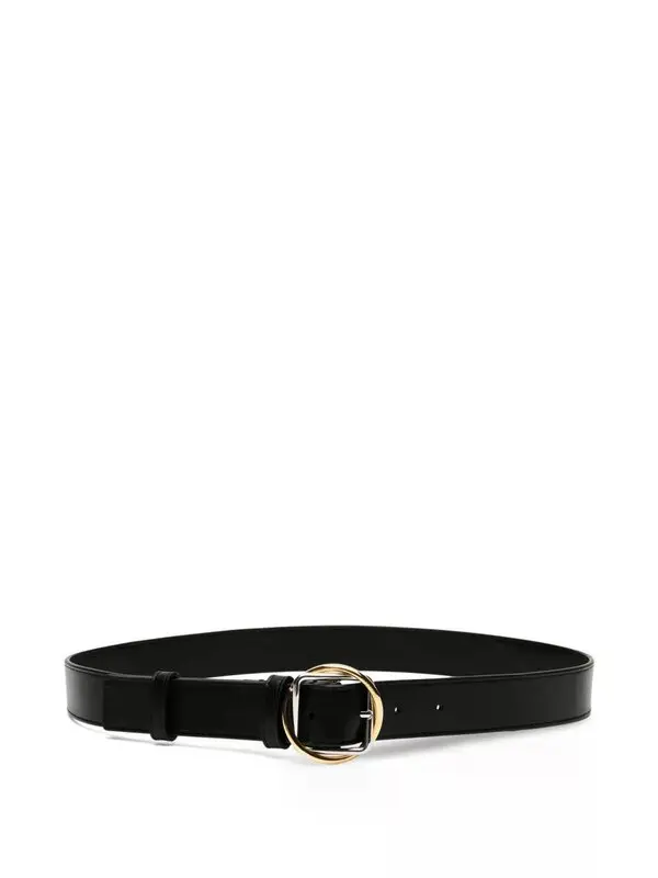 Jacquemus Leather Belt - Black