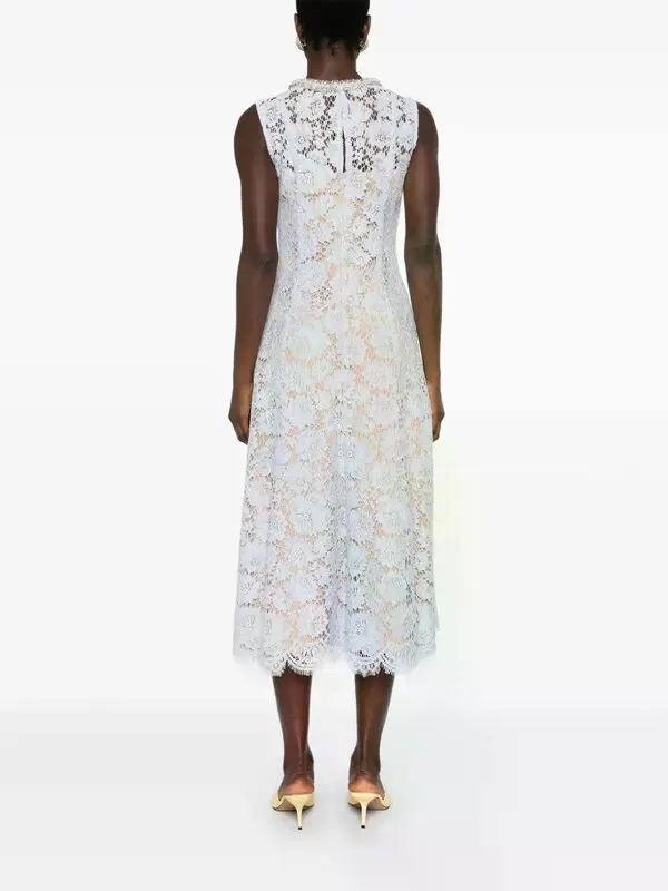 SELF-PORTRAIT Fine Lace Midi Dress