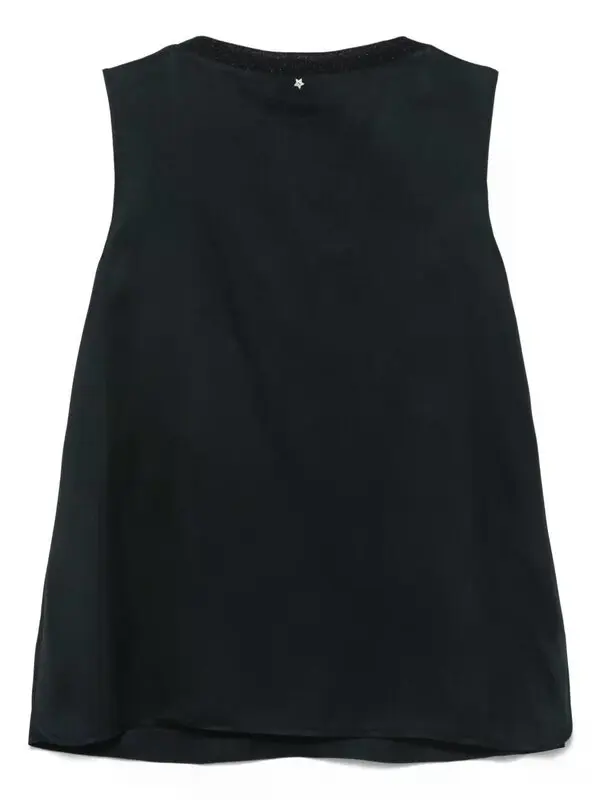 Lorena Antoniazzi Sleeveless Blouse - Blue