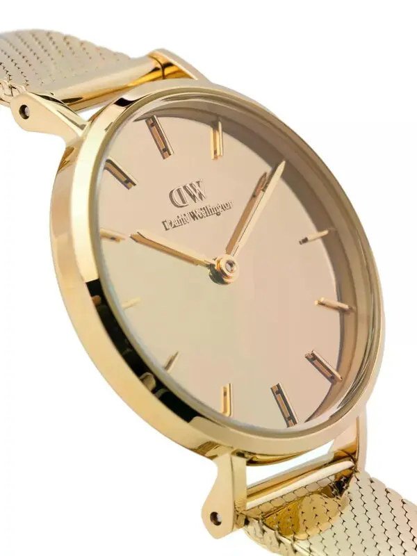 DANIEL WELLINGTON 28mm Petite Reflection Watch - Gold