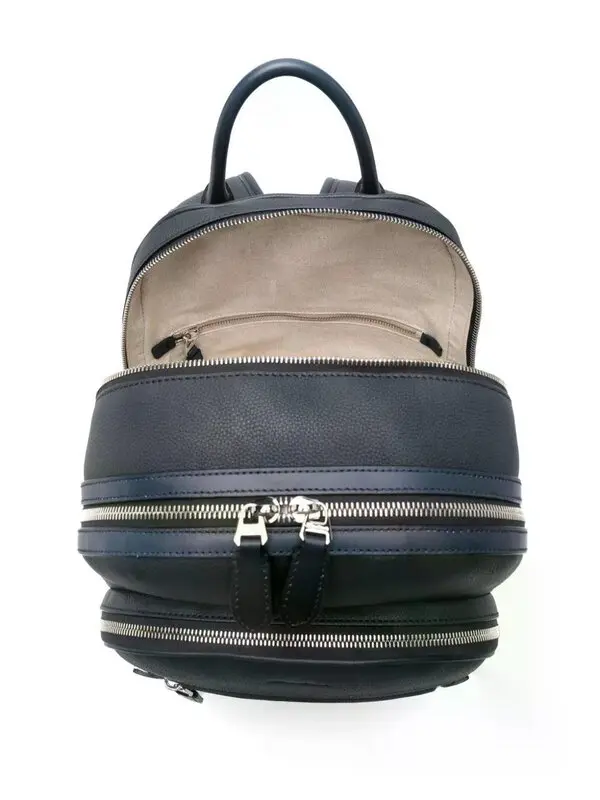 Santoni Leather Backpack