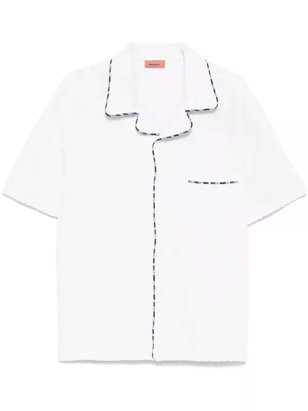 Missoni Zigzag Terry Shirt - White