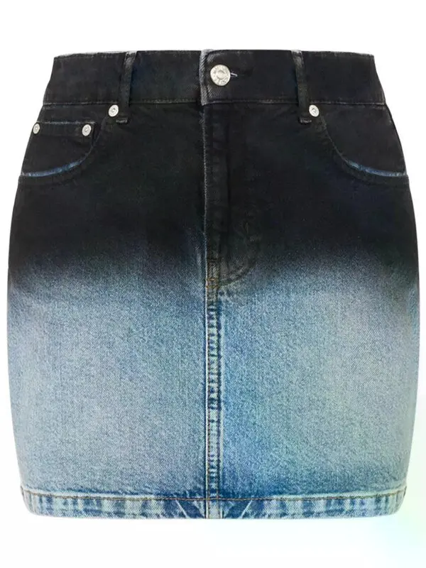 Moschino Denim Mini Skirt - Black