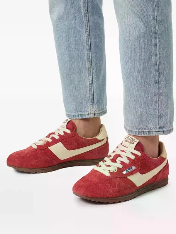 AUTRY Windspin Sneakers - Red