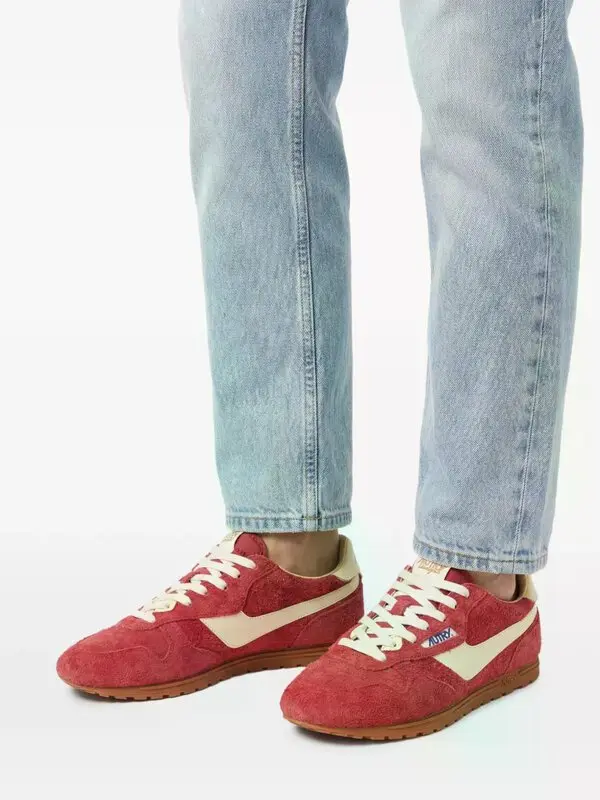 AUTRY Windspin Sneakers - Red