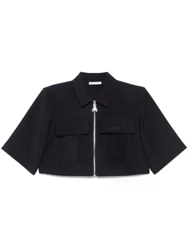 Patrizia Pepe Cropped Shirt