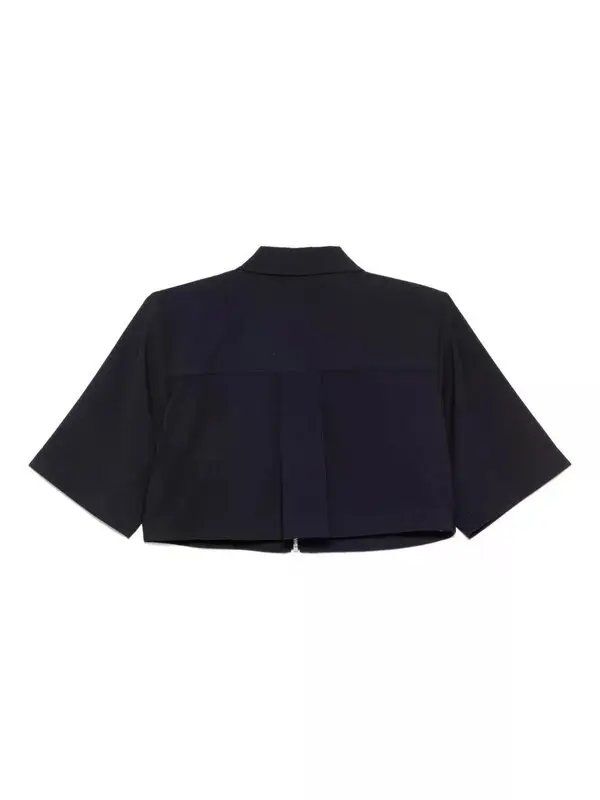 Patrizia Pepe Cropped Shirt