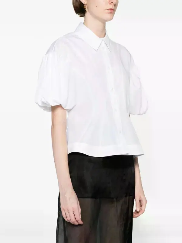 Simone Rocha Short Puff Sleeves Shirt