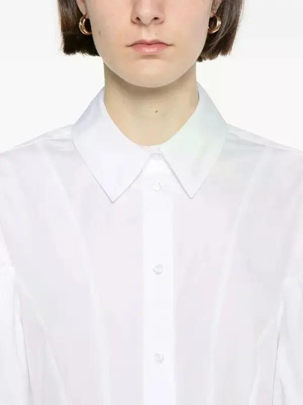 Simone Rocha Short Puff Sleeves Shirt