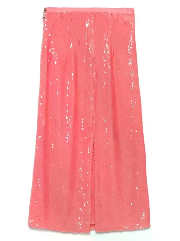 Patrizia Pepe Sequined Midi Skirt