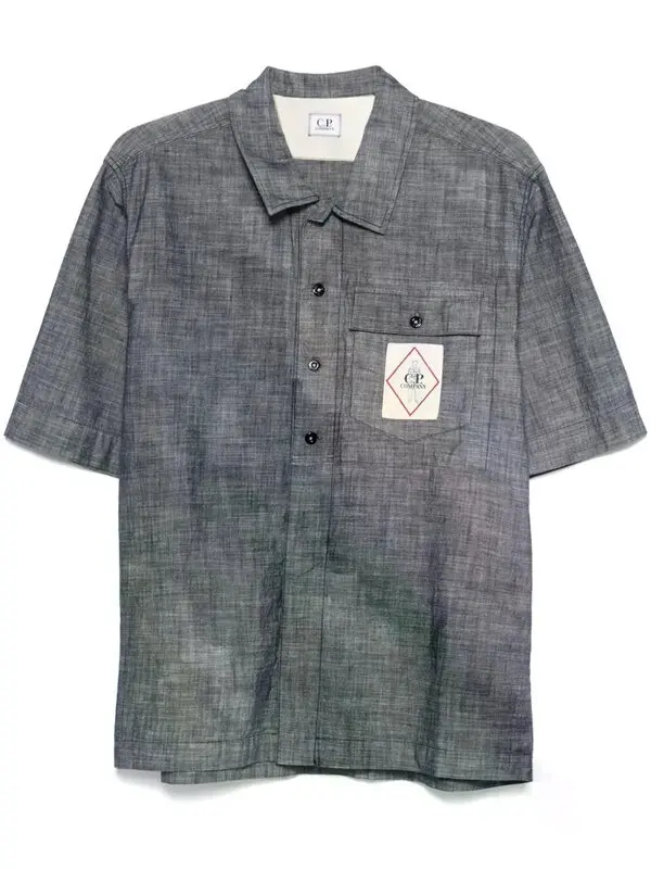 C.P. COMPANY Logo-patch Shirt