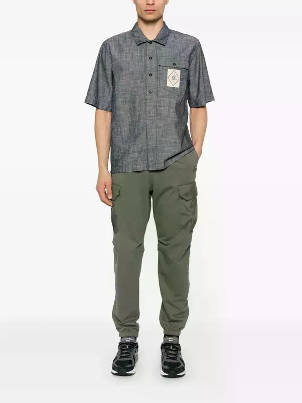 C.P. COMPANY Logo-patch Shirt