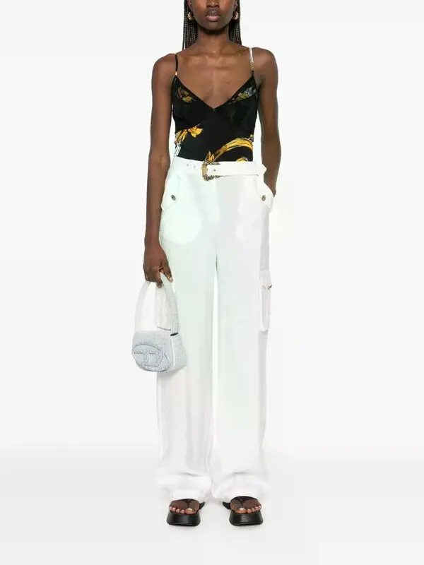 Versace Barocco Mesh Top
